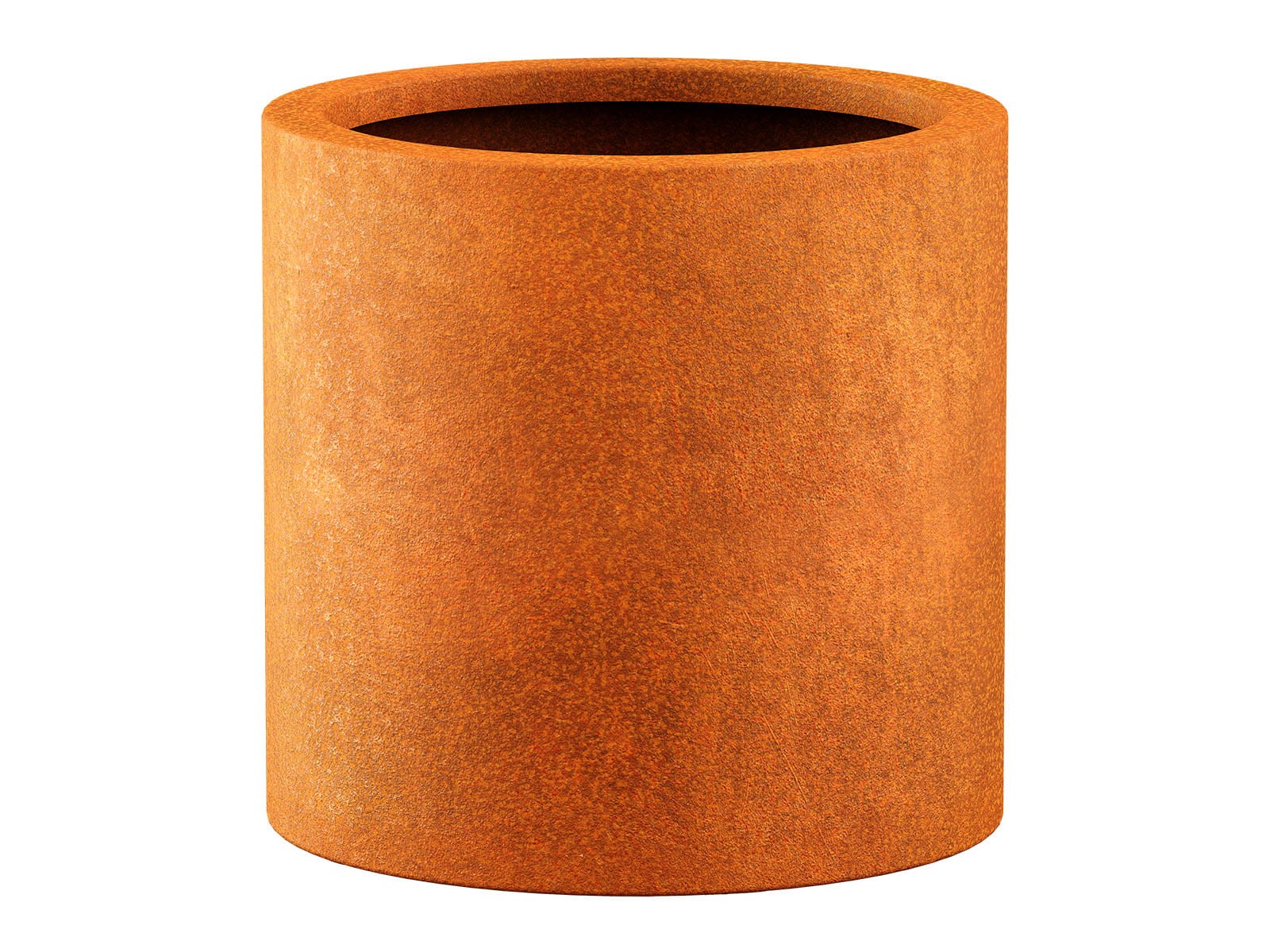 DONICA METALOWA – CORTEN CIRCULO 5 Ø60x60 - Donice z Cortenu - ECARTO